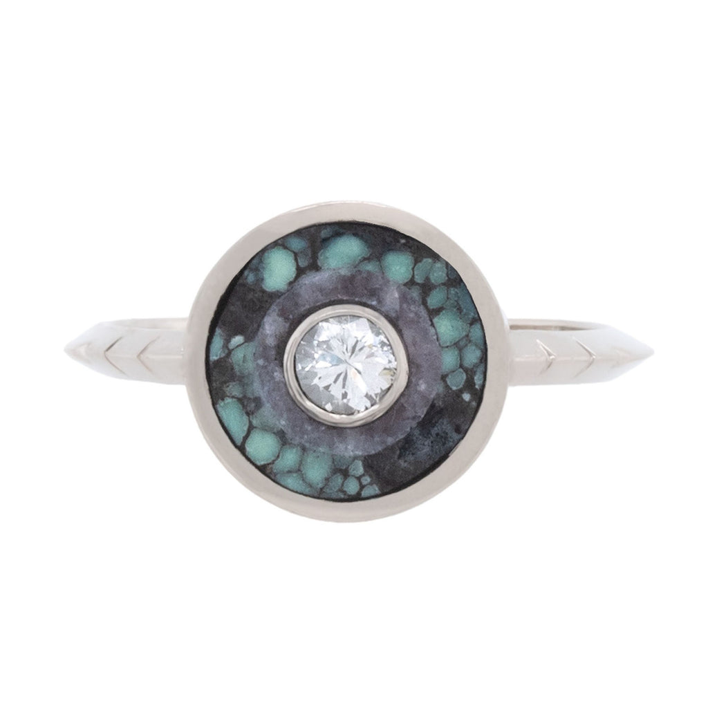 Perseus Bullseye Cerclen Ring – Young in the Mountains